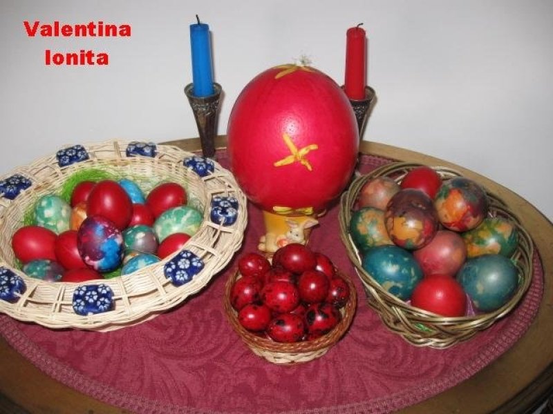 Oua vopsite natural (dupa retetele bunicii) | Retete culinare | Gustos.ro