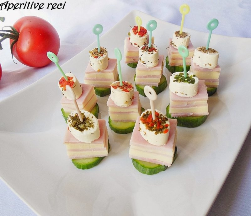 Aperitive reci cu sunca si cascaval | Retete culinare | Gustos.ro