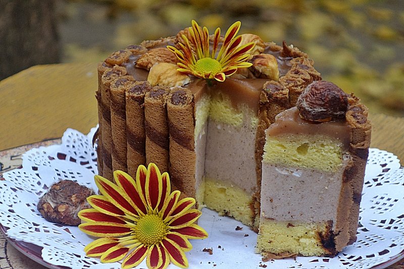 Prajitura cu piure de castane | Retete culinare | Gustos.ro