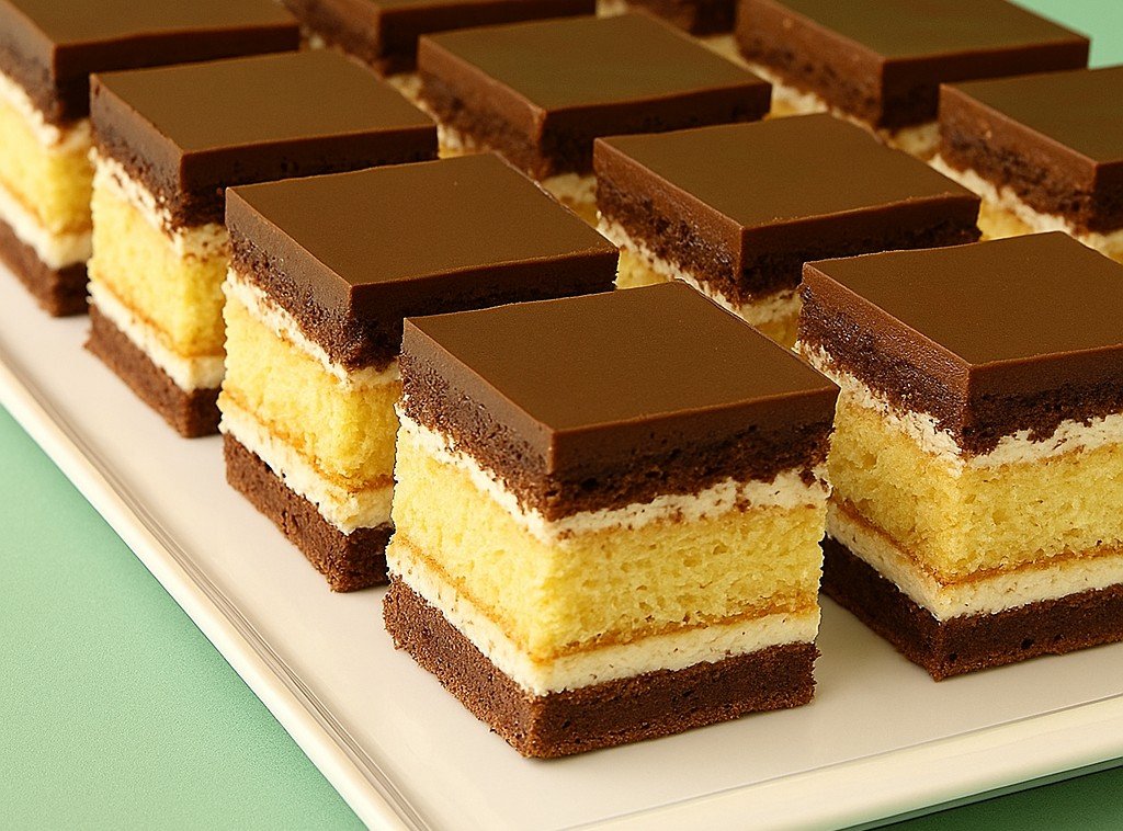 Prajitura Televizor – reteta clasica cu foi fragede de cacao, pandispan ...