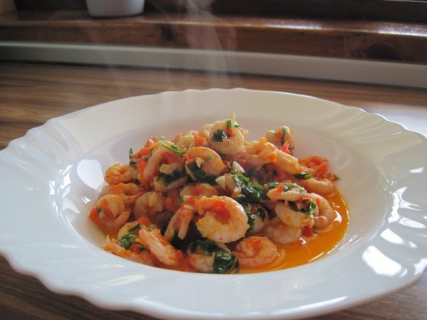 Creveti cu usturoi (reteta GoodFood) | Retete culinare | Gustos.ro