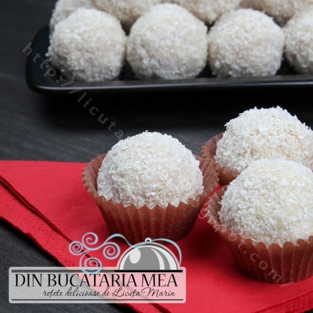 Bomboane Raffaello | Retete culinare | Gustos.ro