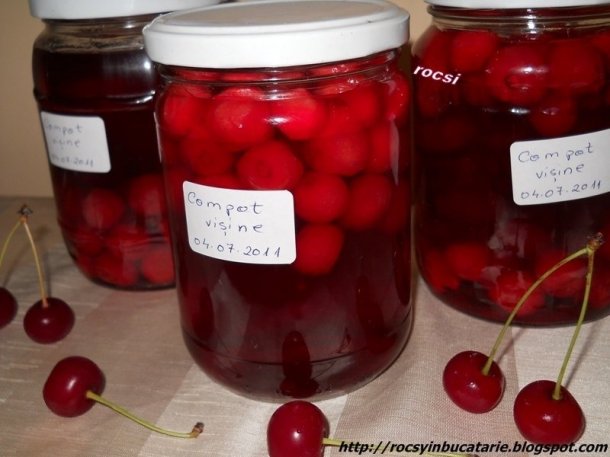 Compot de visine | Retete culinare | Gustos.ro