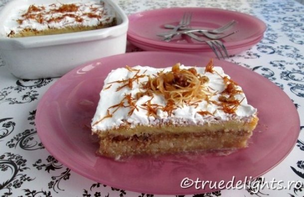 Kataifi (Cataif cu nuci si frisca) | Retete culinare | Gustos.ro