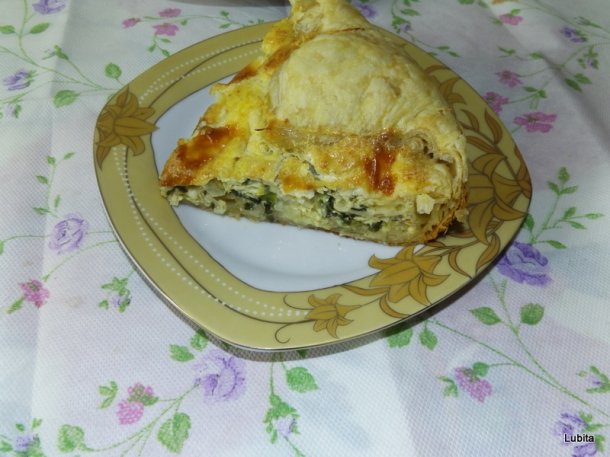 Tarta cu praz leurda si ciuperci | Retete culinare | Gustos.ro