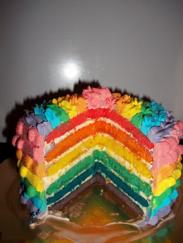 Tort Curcubeu | Retete culinare | Gustos.ro